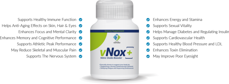 vNox+ w/ ViNitrox Nitric Oxide Booster Supplement | NuLife Sciences